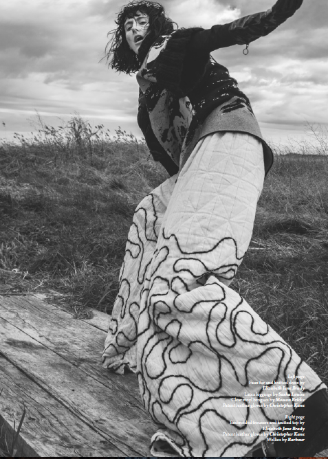 HUFF MAGAZINE ft Elizabeth Brady – WSA BA Textiles